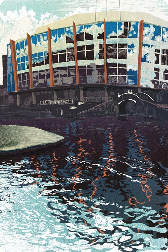 The Bathtub – Mike Allison – Printmaker