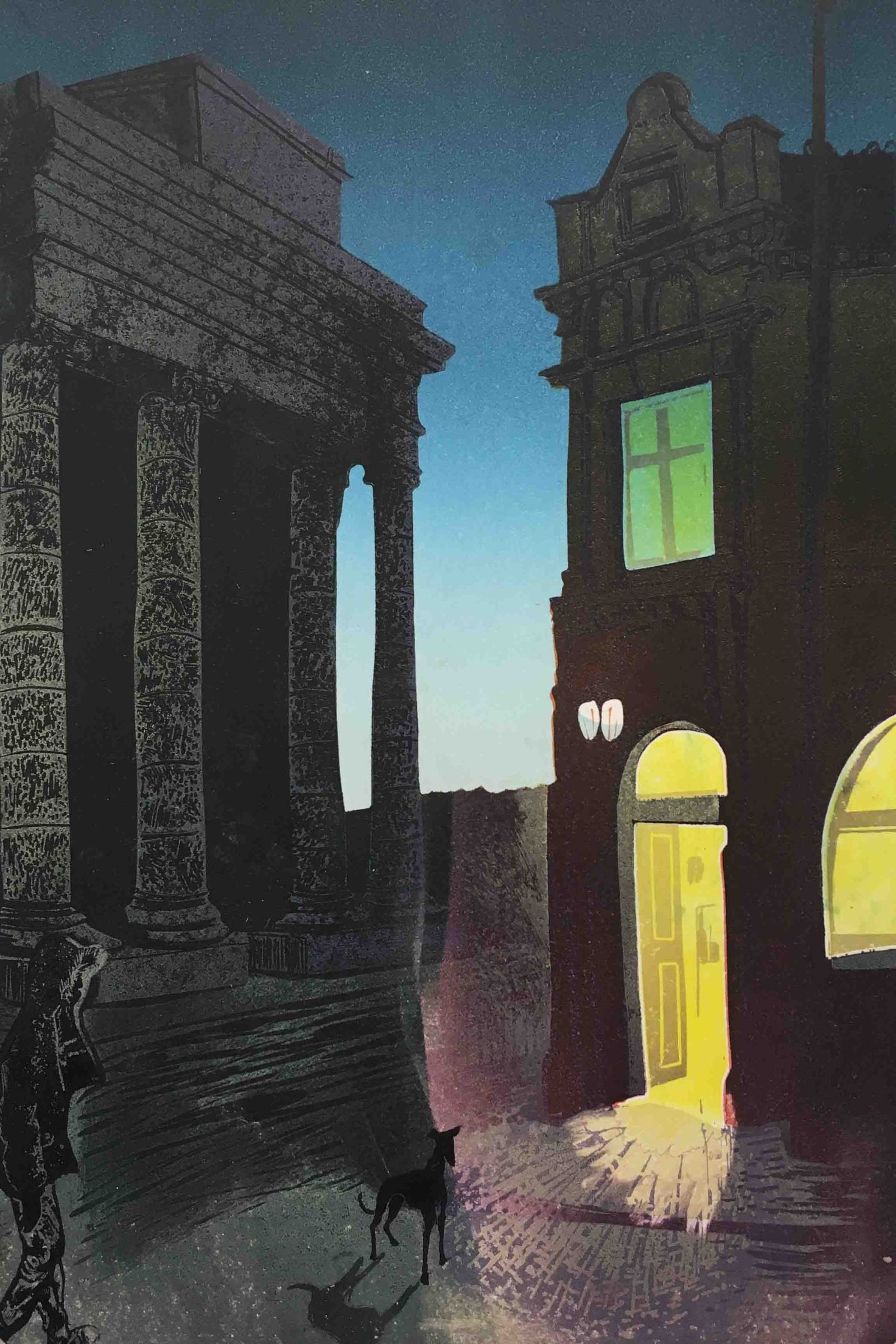 Pub and Station – Mike Allison – Printmaker