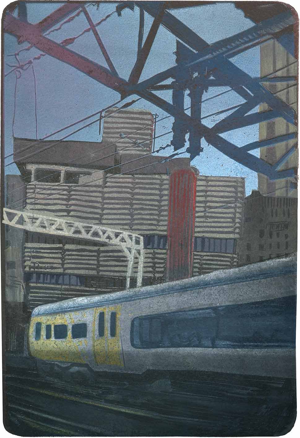 Leaving New Street Station – Mike Allison – Printmaker