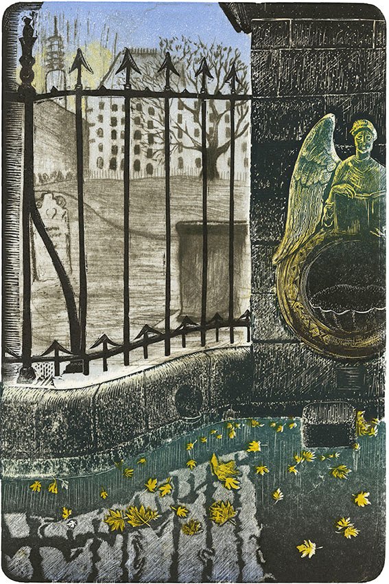 Temple Row – Mike Allison – Printmaker