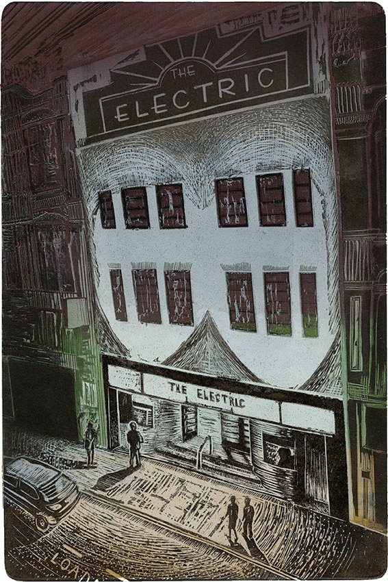 The Electric Cinema – Mike Allison – Printmaker